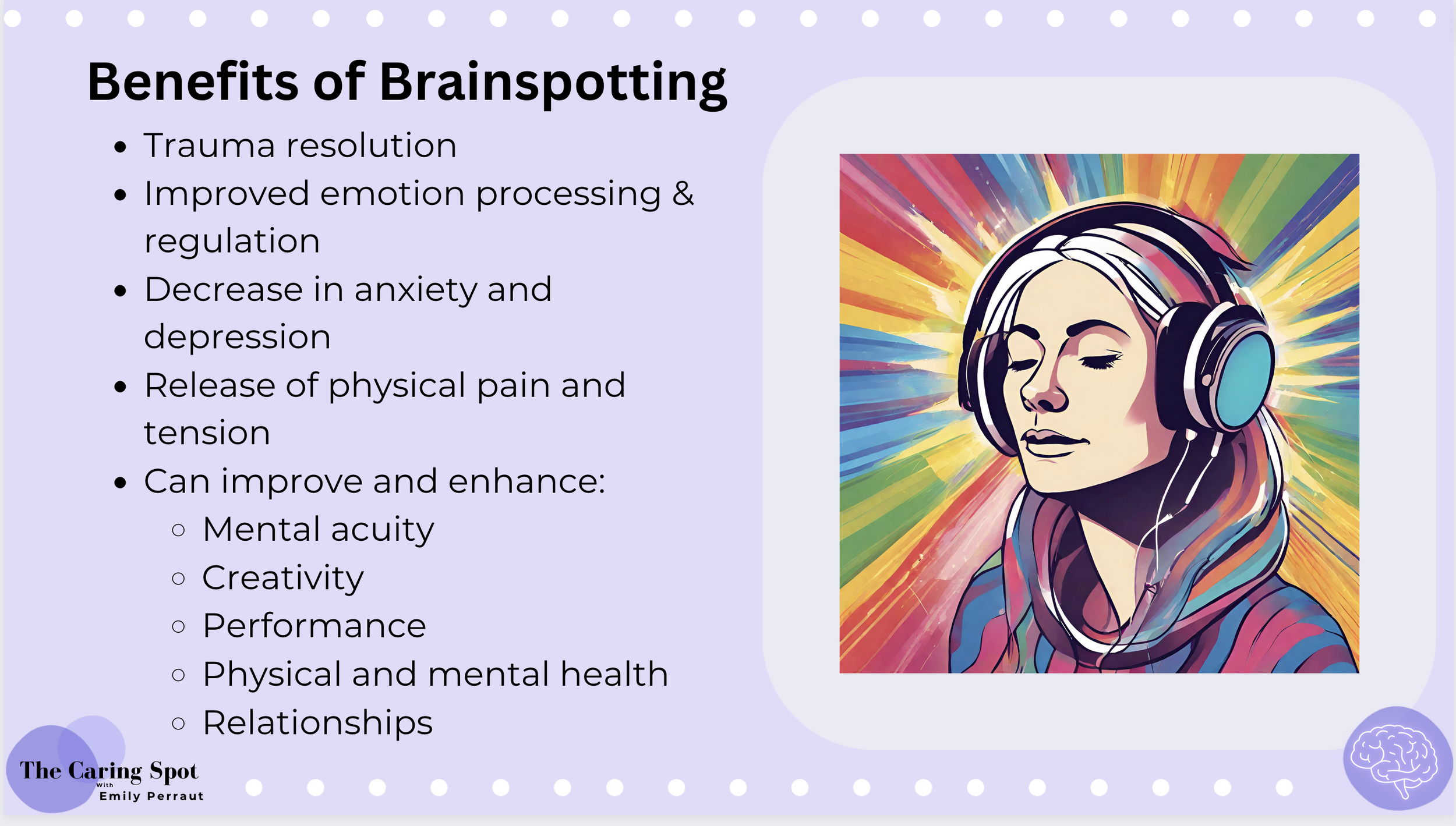 What is Brainspotting — The Caring Spot with Emily Perraut, PLLC